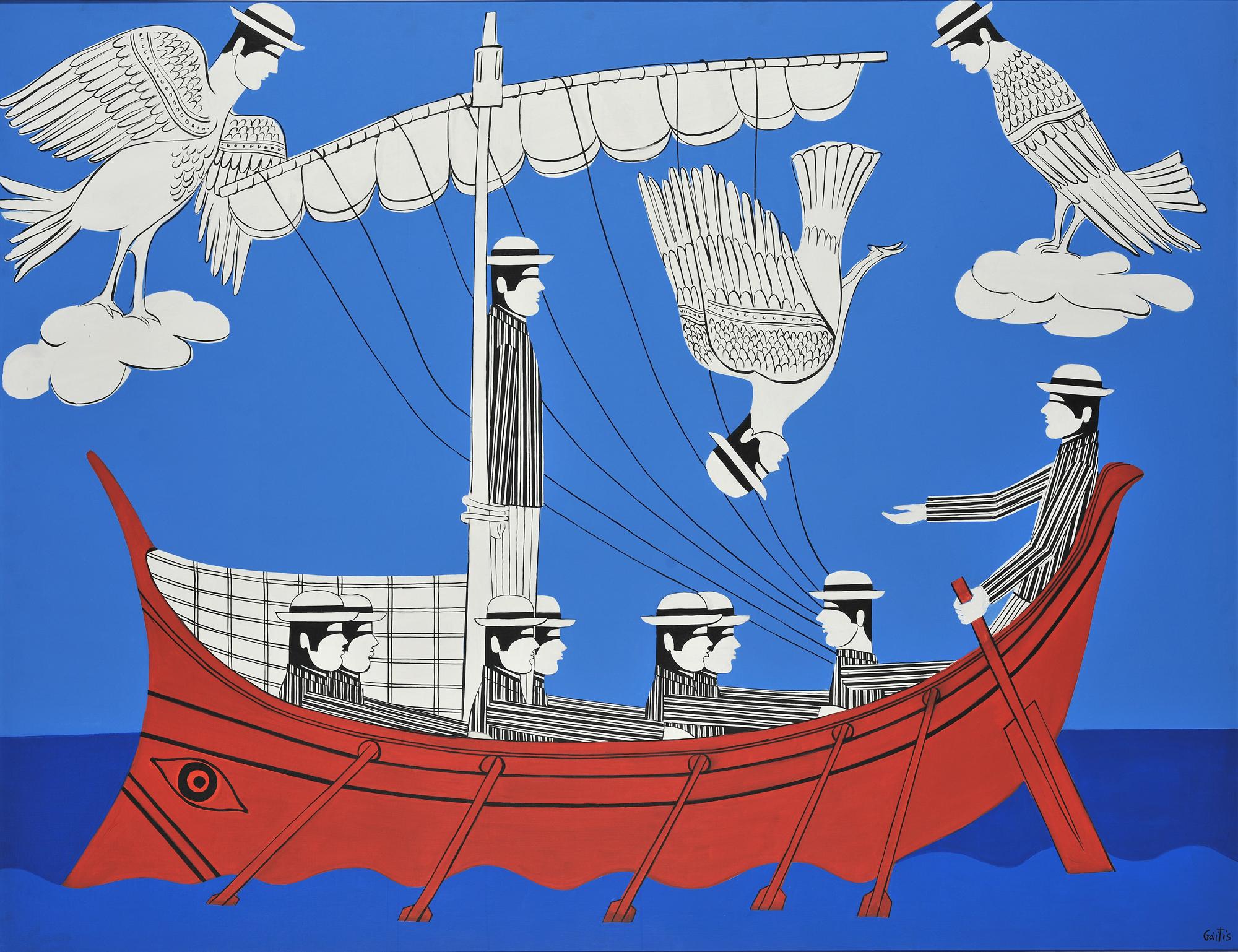 Arte in Grecia | Yannis Gaìtis, la folla e la solitudine - Punto Grecia