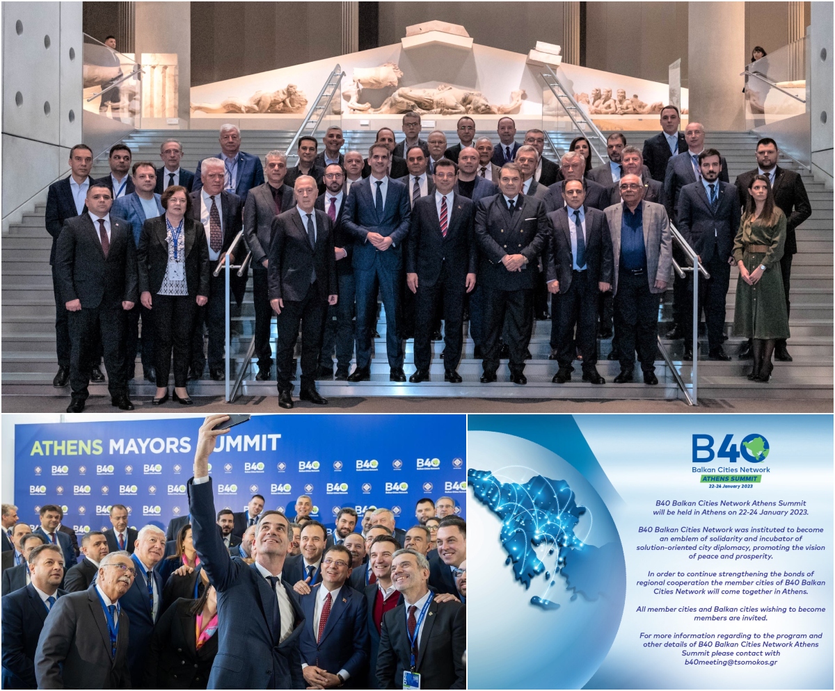 Costruzione di ponti tra le città ¦ Atene assume la presidenza della Rete B40 delle Città ...